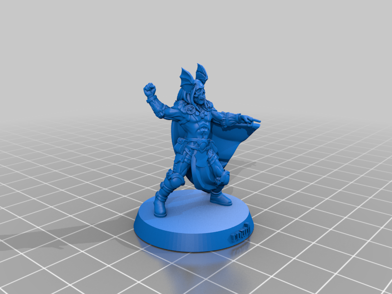 Free 3D file Blood Bowl Vampire Coach・3D printing design to download・Cults