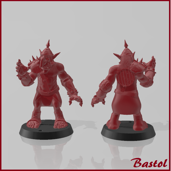 Free 3D file Blood Bowl Troll #2・Template to download and 3D print・Cults