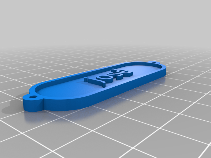 Free 3D file Plaque josé・3D printing template to download・Cults