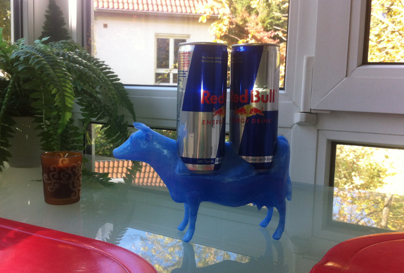 Free 3D file Red Bull Can Holder・3D printing design to download・Cults