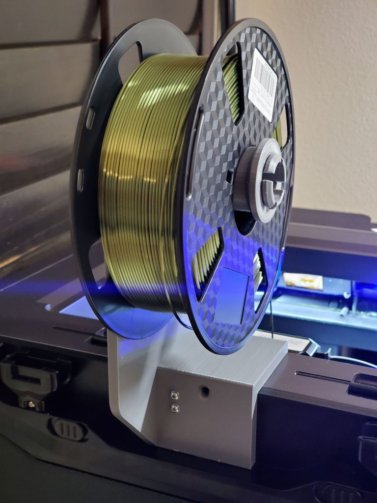 Free STL file Qidi X-Max X-Plus Spool Holder & Filament Guide 🪢・3D ...