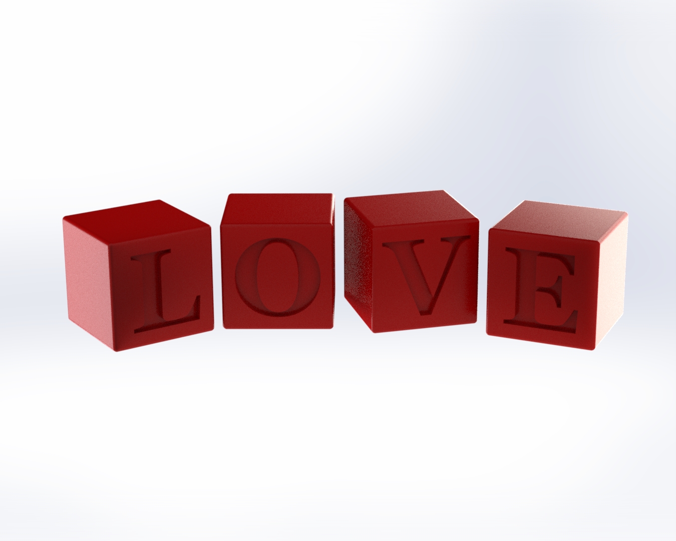 STL file Love cubes - Valentine's day ️‍🔥・Model to download and 3D ...