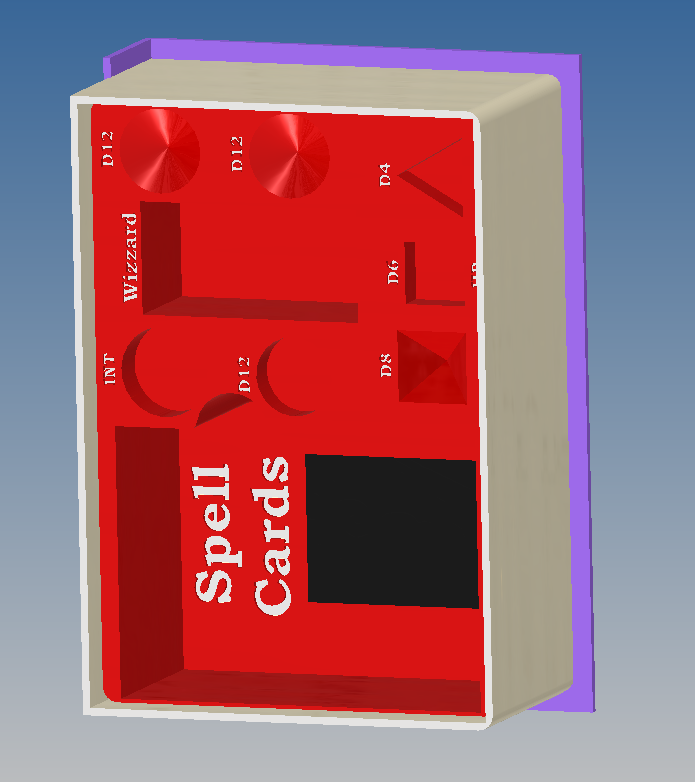 STL file Wizard Spell Book Organizer 📚・3D printing model to download・Cults