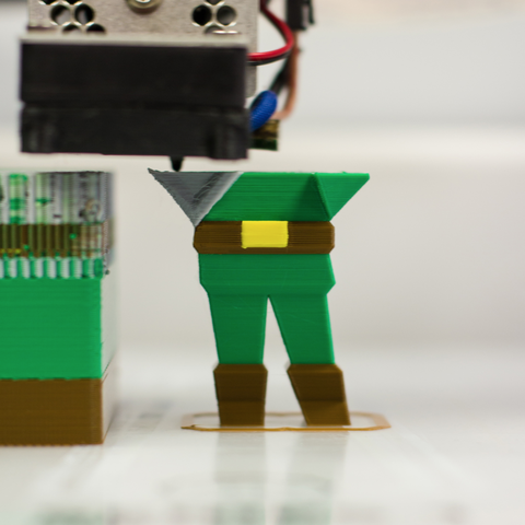 Download free STL file Color Low-Poly Link • Model to 3D print ・ Cults