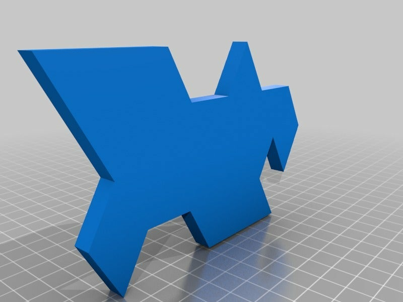 Free STL file Multi-Color Key Rack (AKA Tetra-key-dron, Mosaic key ...