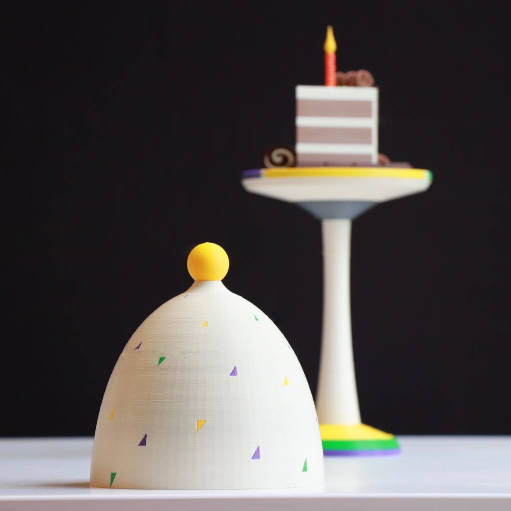 Free 3D file Mosaic Cake - Birthday Cake Model 🍰・3D printing model to ...