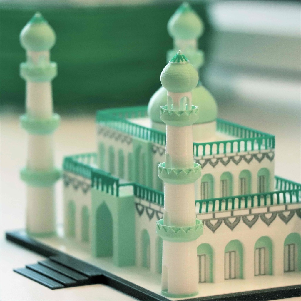 Free STL file Mughal Style Architecture・3D printable object to download ...