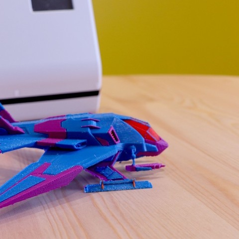 Download free 3D print files Spaceship (Multi-Color) ・ Cults