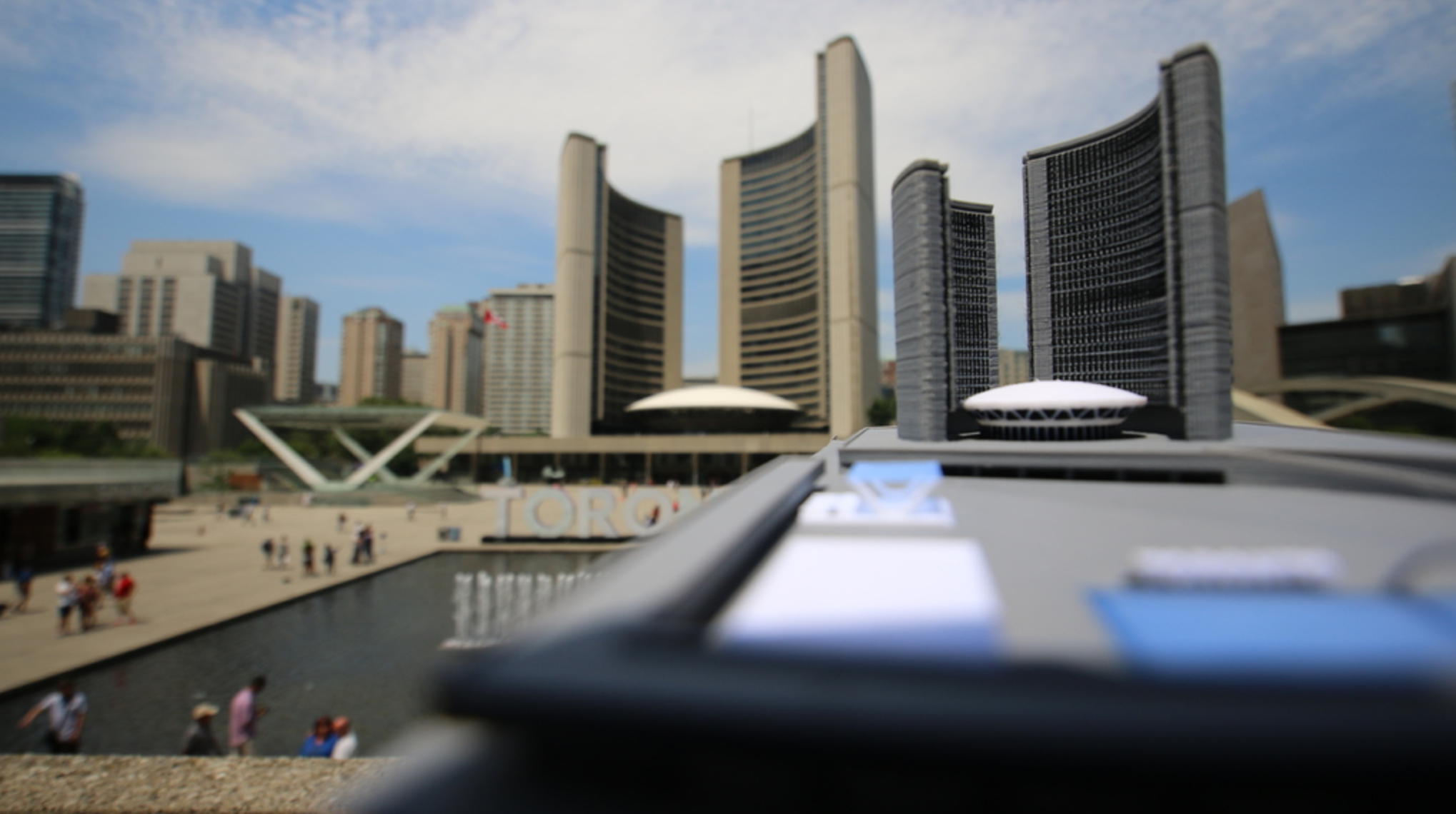 Free STL file Multi-Color Toronto City Hall・Template to download and 3D ...