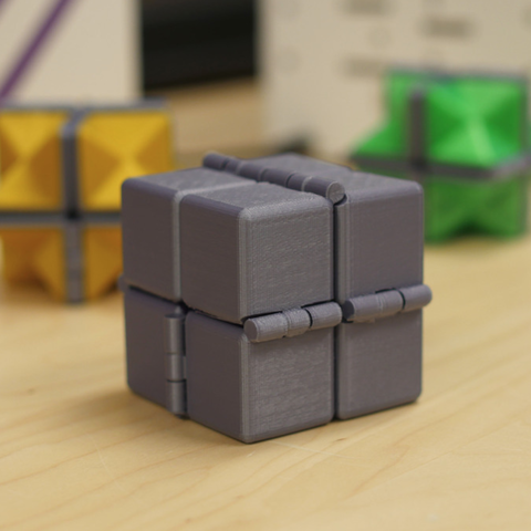 Free 3d printer files Multi-Color Fidget Star ・ Cults