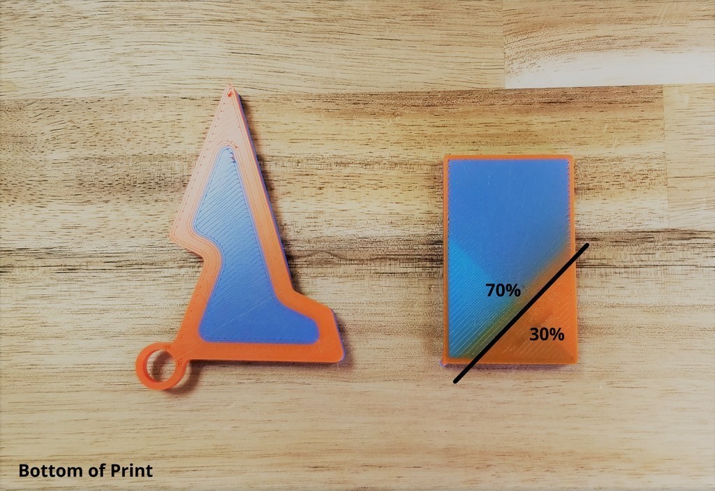 Free STL file Dual-Color Mosaic Keychain (Dec 2018)・3D print design to ...