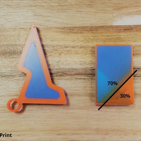 Download free 3D printer files Dual-Color Mosaic Keychain (Dec 2018 ...