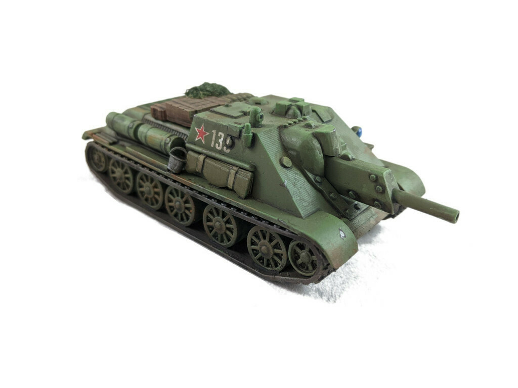 Free 3D file SU-122 assault gun (28mm) 🔫・3D printing design to download ...