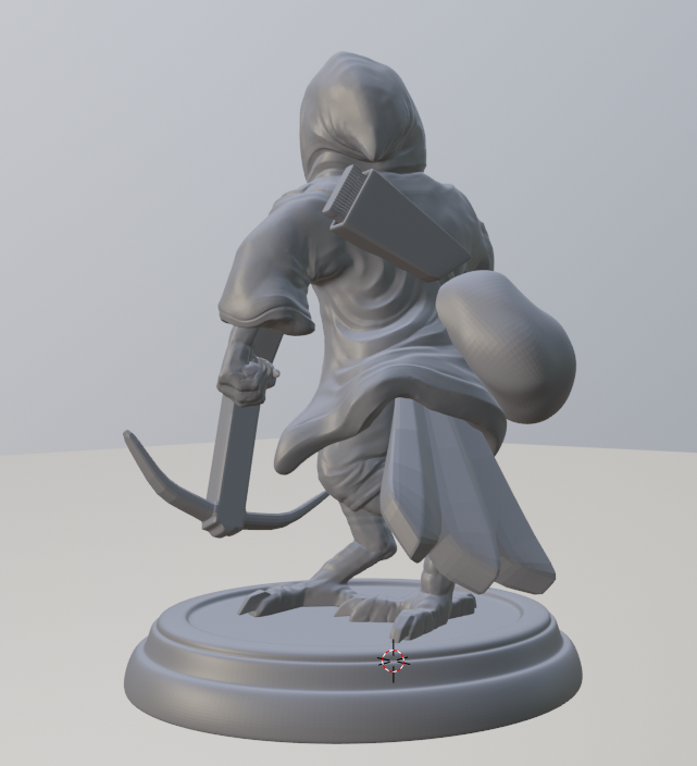 STL file Hooded Bird・Model to download and 3D print・Cults
