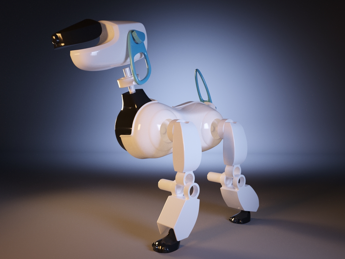 STL file Robot Dog 🤖・Model to download and 3D print・Cults