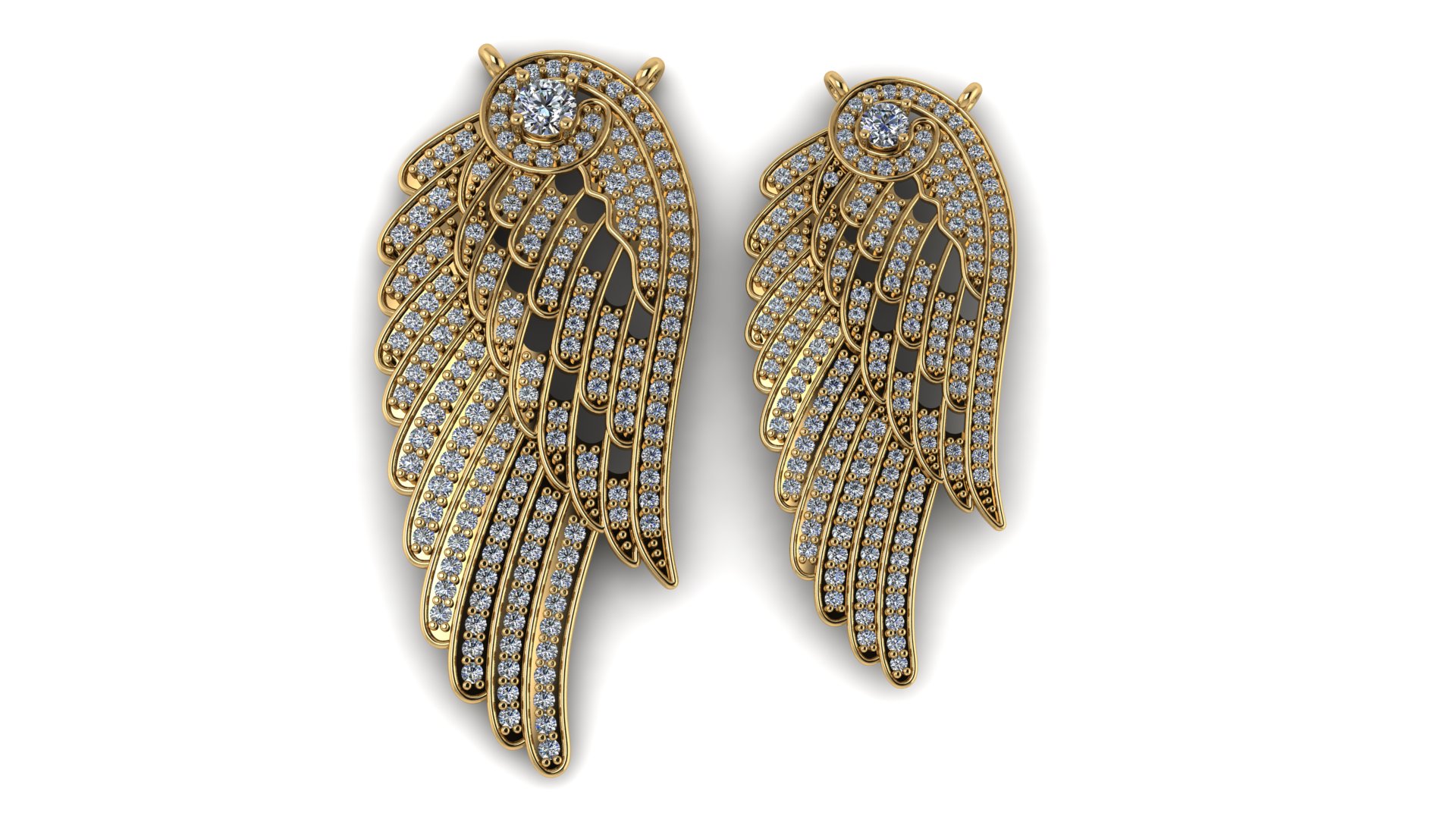 3D file Wing Pendant・3D printer model to download・Cults