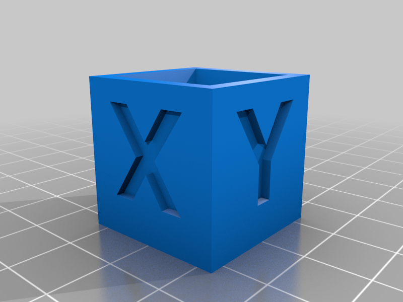 Free 3D file TEST_CUBE_X_Y_Z_25X25_CALİBRATİON_CUBİC・3D print design to ...