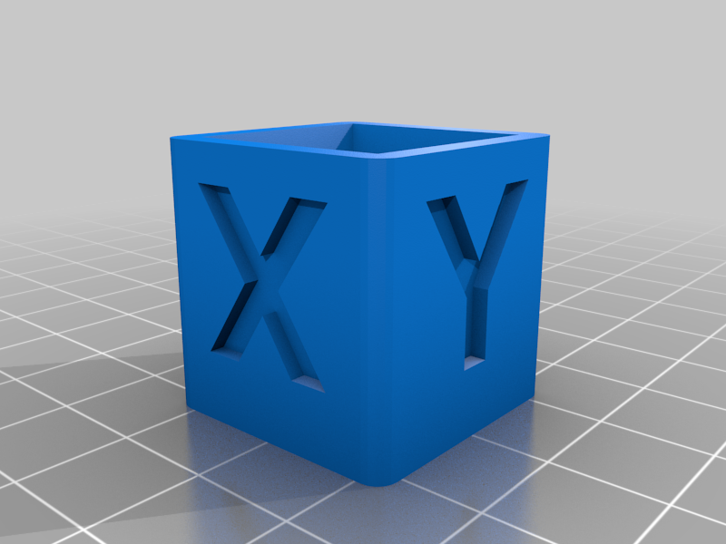Archivo 3D gratis TEST_CUBE_X_Y_Z_25X25・Plan para descargar y imprimir ...