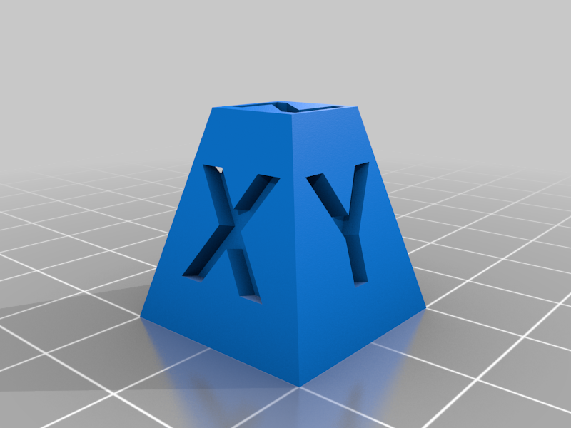 Free 3D file TEST CUBE_X_Y_Z・3D printer model to download・Cults