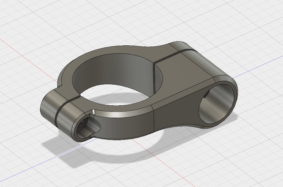 Free 3D file Turn light signal bracket on forks・Design to download and ...