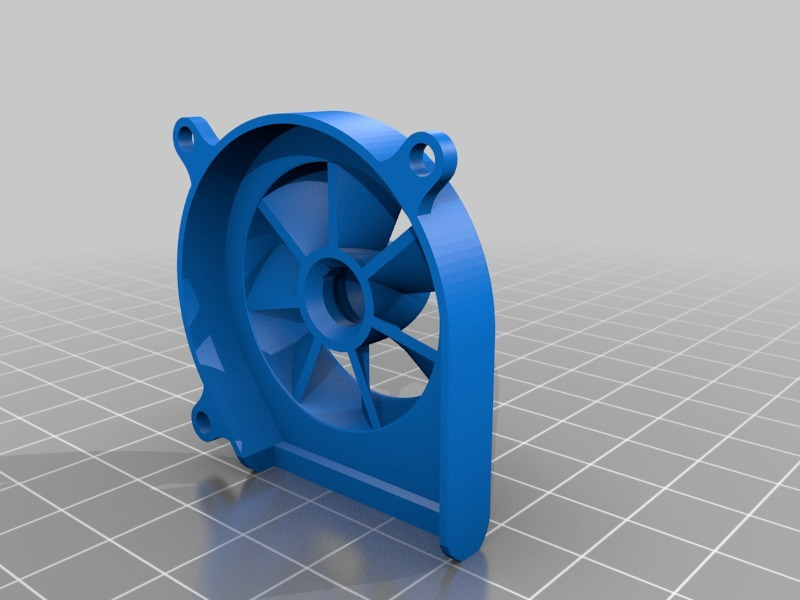 Free STL file Turbine 4020 Radial Fan Guard / CR-10S Pro・3D print ...