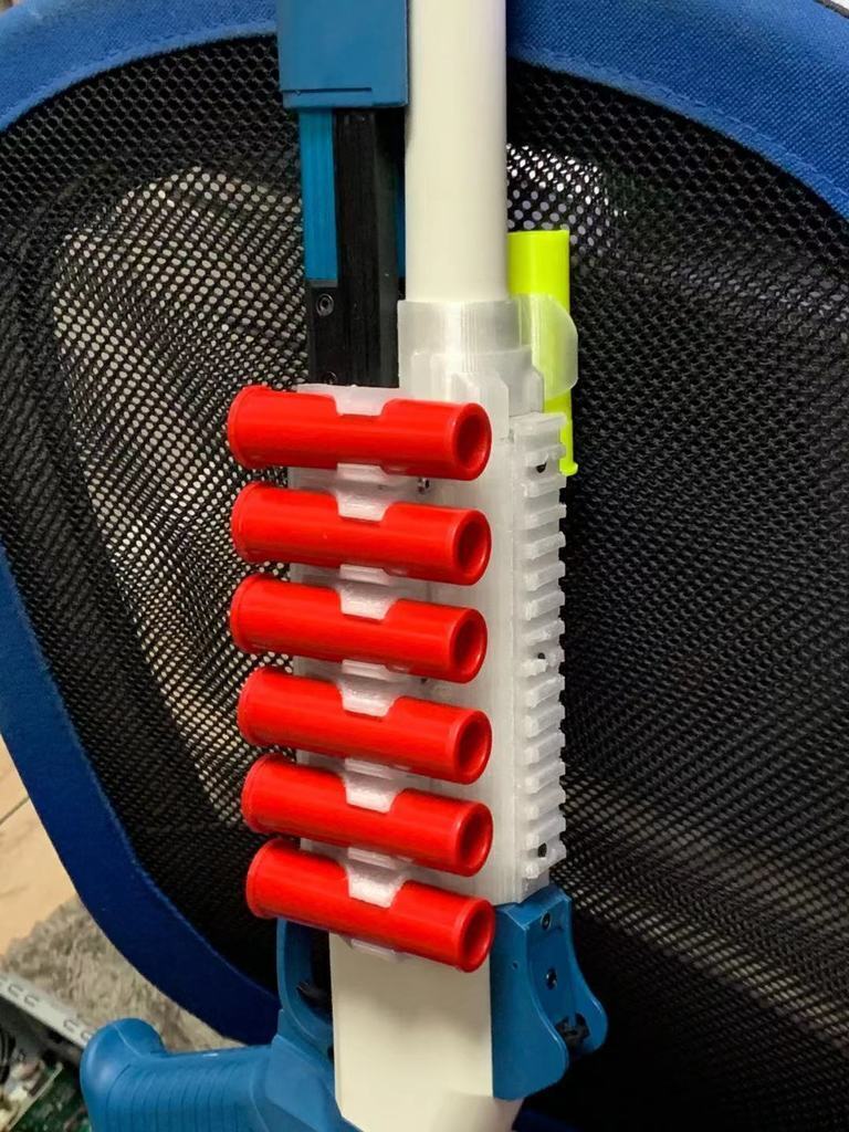 Free STL file Shell Rack for UDL XM1014 Blaster・3D printable model to ...