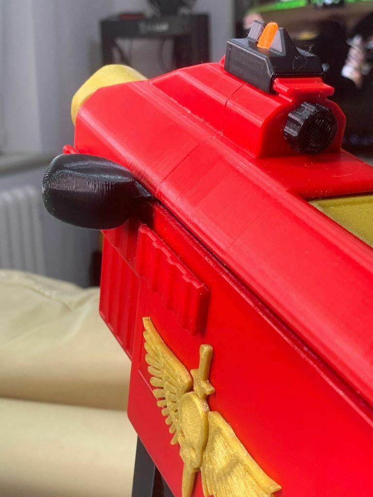 Free 3D file Warhammer40k bolter style mod for the Leblasto Scully V2 👽・Template to download and ...