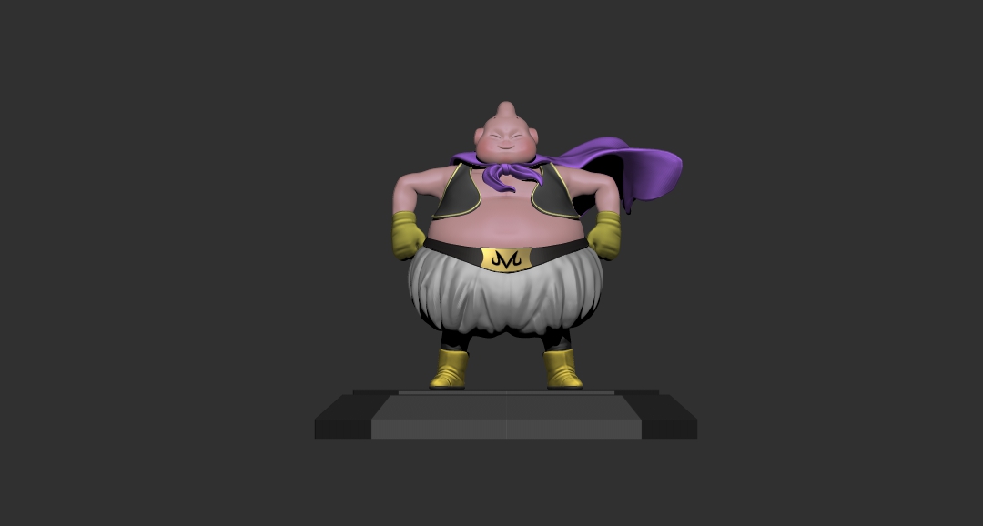 STL file Majin Boo・Model to download and 3D print・Cults