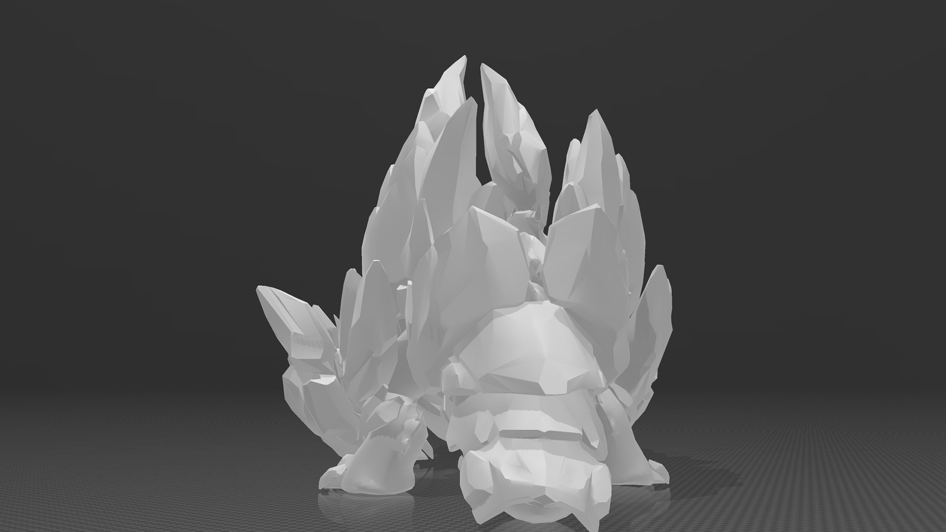 STL file Skarn From Dauntless・Template to download and 3D print・Cults