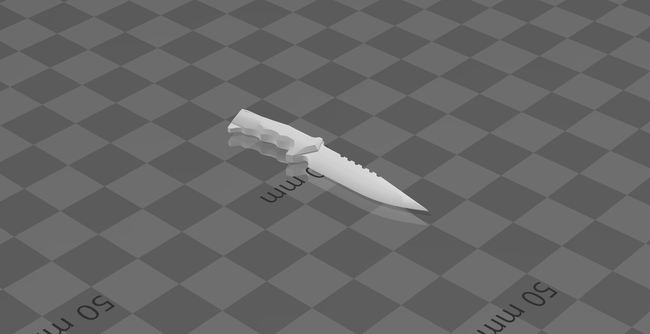 STL file Tactical Knife・3D printable model to download・Cults