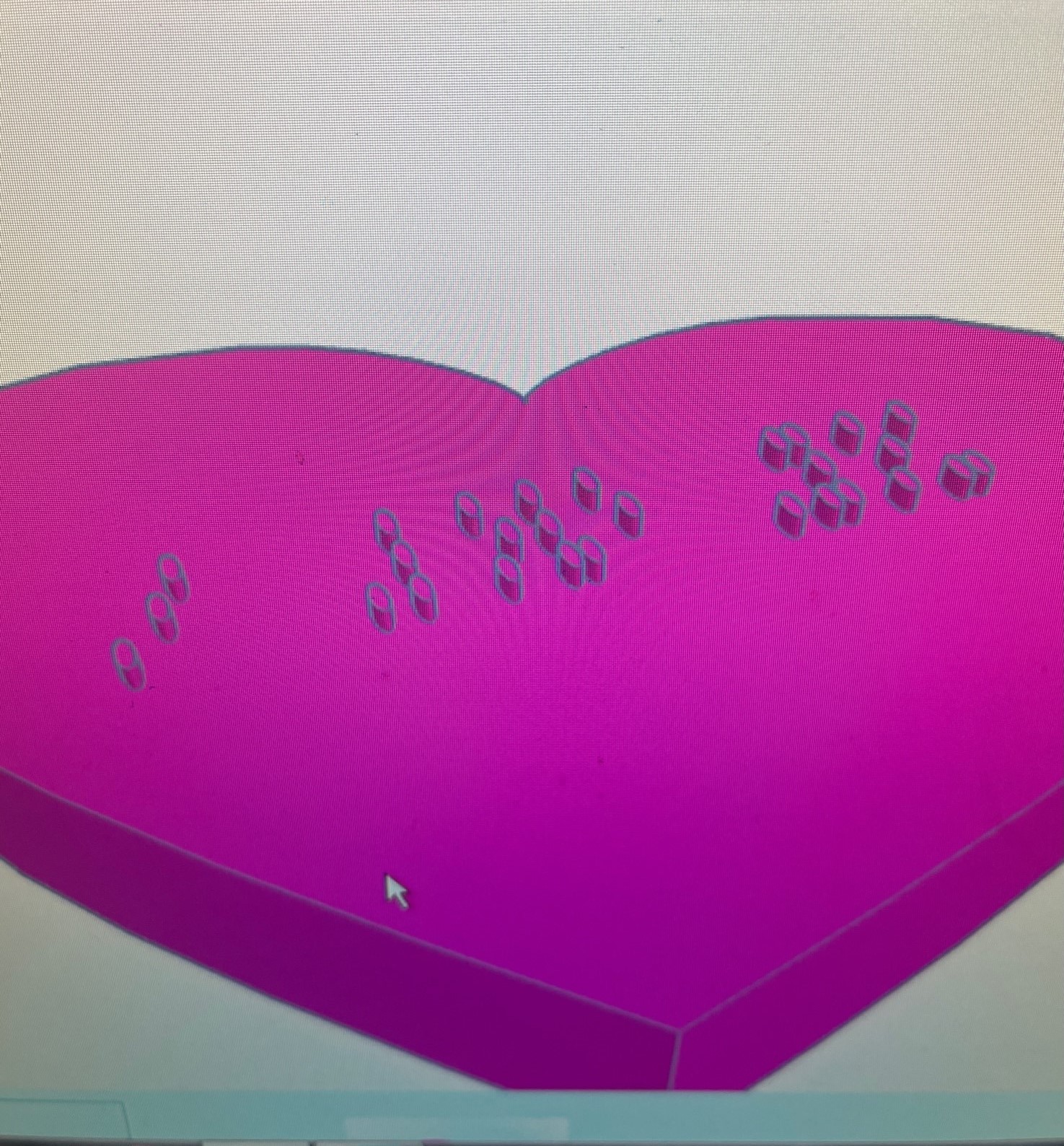 Fichier STL Cœur avec "I Love You" en braille・Design pour impression 3D ...