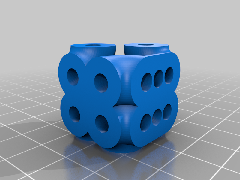 Free STL file Tube Dice・3D printable model to download・Cults