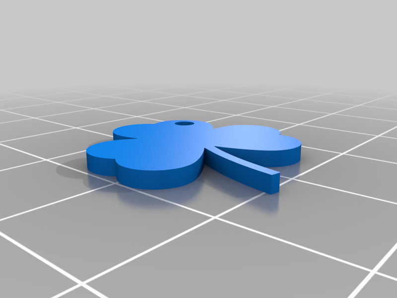 Free 3D file Shamrock Earring・3D printer design to download・Cults