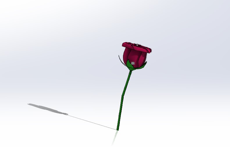 STL file realistic rose・3D printing model to download・Cults