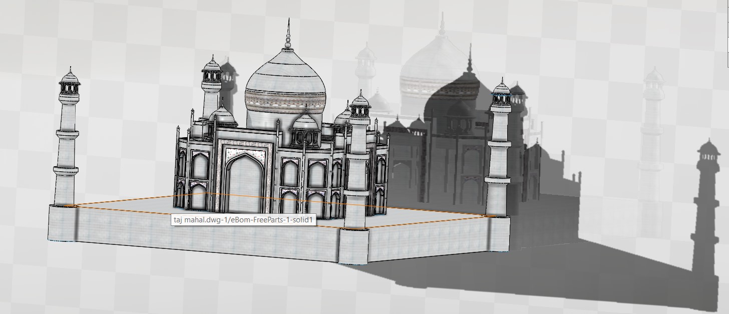 Fichier STL Taj mahal 🗽・Modèle à télécharger et à imprimer en 3D・Cults
