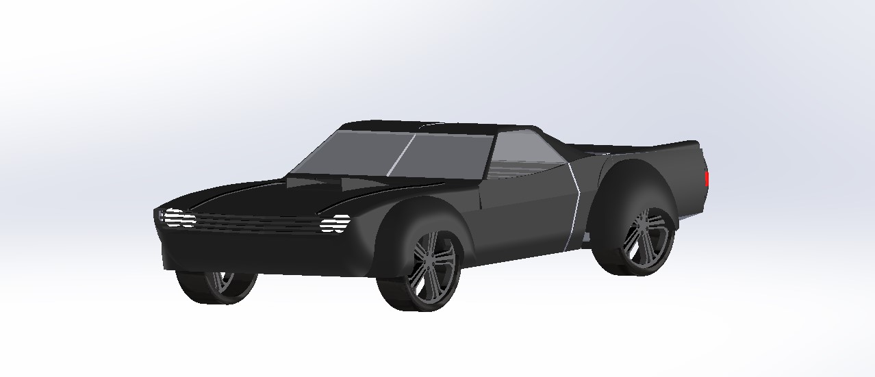STL file gangster car・Design to download and 3D print・Cults