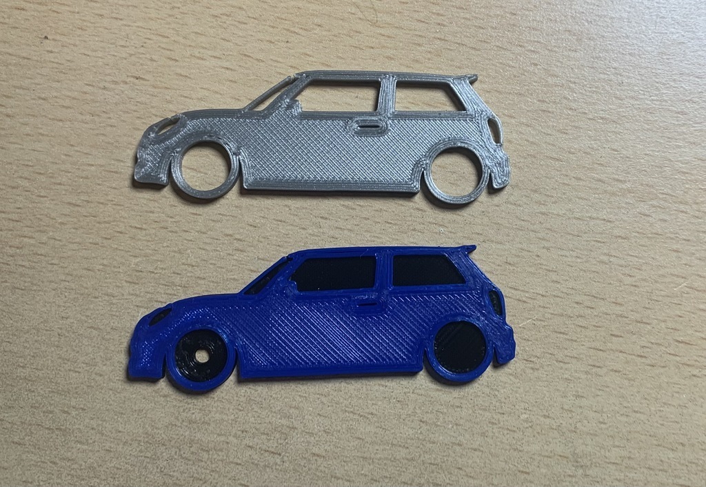 Free 3D file Mini R56 Key Chain・3D print design to download・Cults