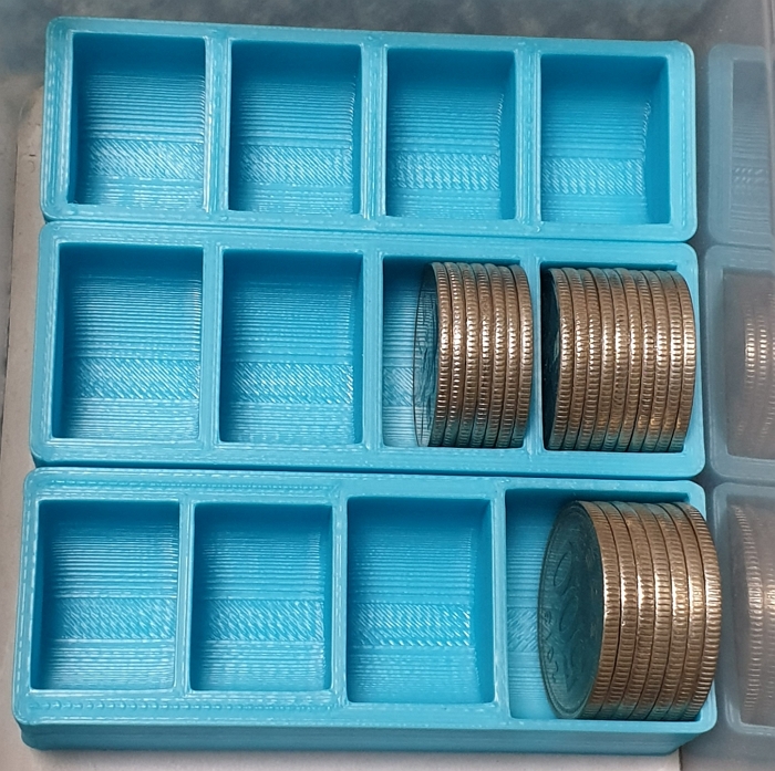 Free STL file mini coin holder (동전 거치대)・3D printer model to download・Cults