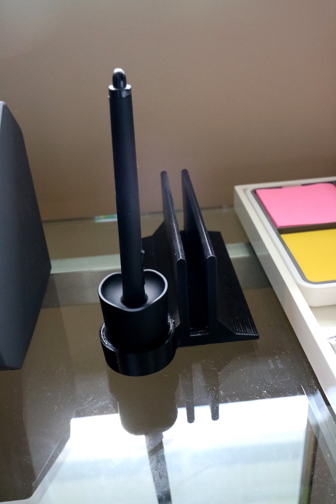 3D file Wacom Tablet Stand w/ stylus holder 🖥️・3D printing idea to ...