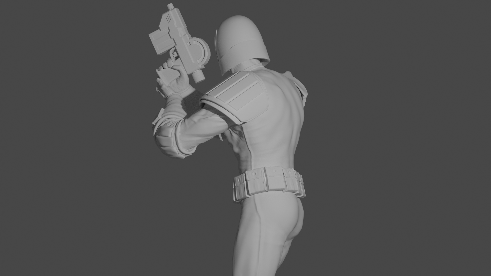 Free STL file Judge Dredd 🧑‍⚖️・3D printable object to download・Cults