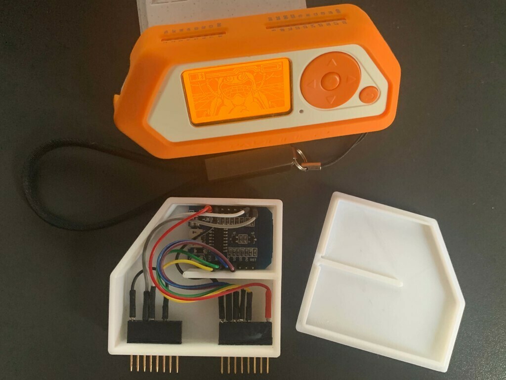 Free 3D file Wemos d1 Mini Case for Flipper Zero・Template to download ...