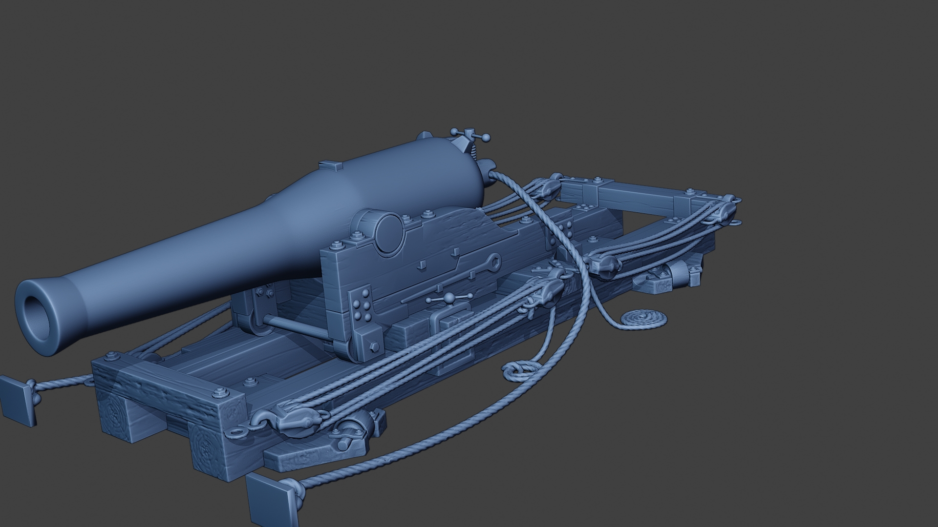 3D file American civil war Dahlgren Cannon ACWDC 🔫・3D printing idea to ...