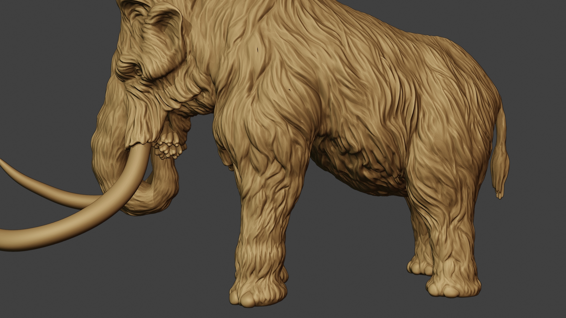 3D file Mammoth P1 🦣・3D printing template to download・Cults