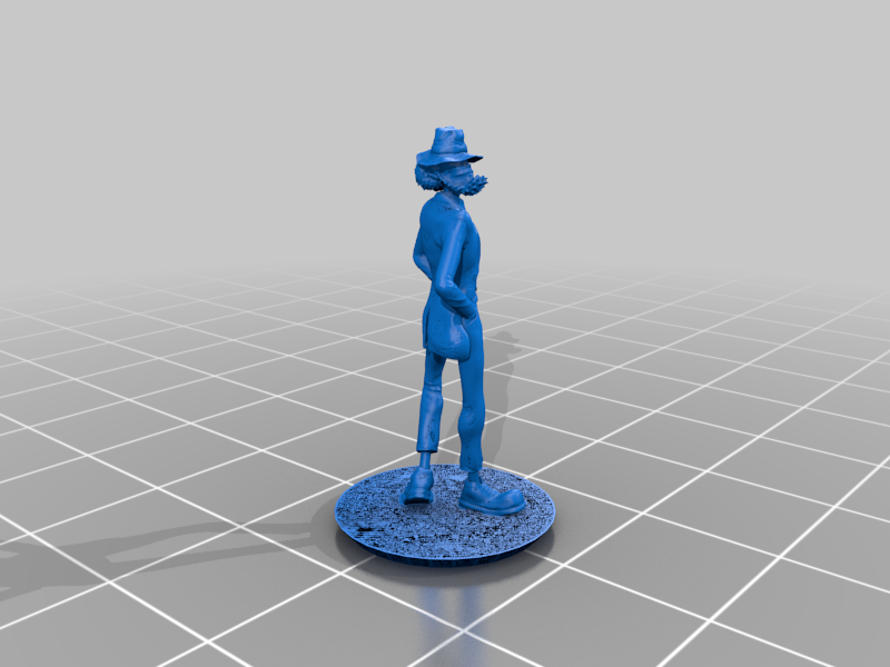 Free 3D file Daisuke Jigen 🗿・Model to download and 3D print・Cults