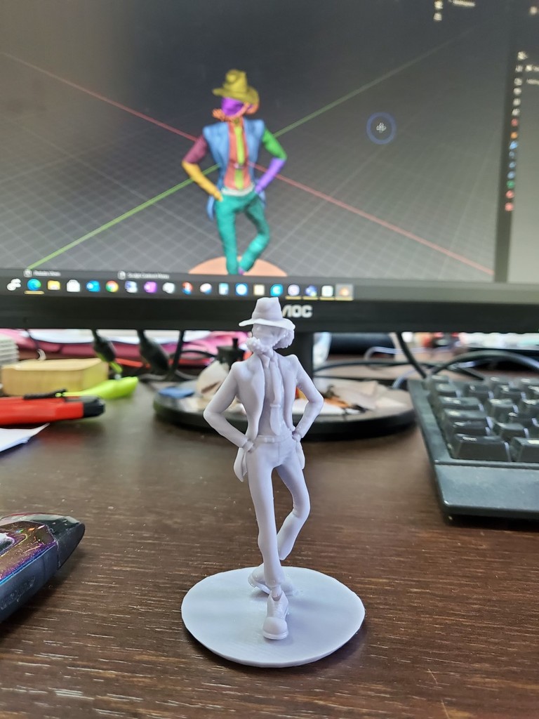 Free 3D file Daisuke Jigen 🗿・Model to download and 3D print・Cults