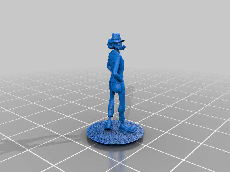 Free 3D file Daisuke Jigen 🗿・Model to download and 3D print・Cults