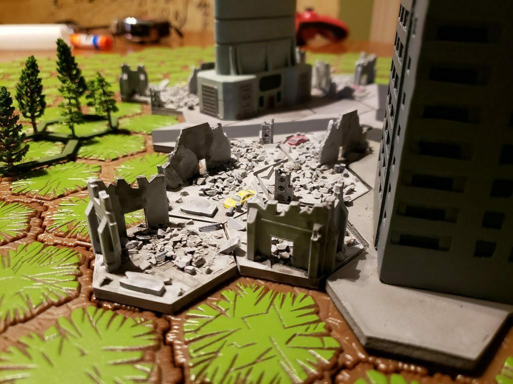 Free 3D file HEROSCAPE MAP WRECKAGE HEX 🗺️・3D printing design to ...