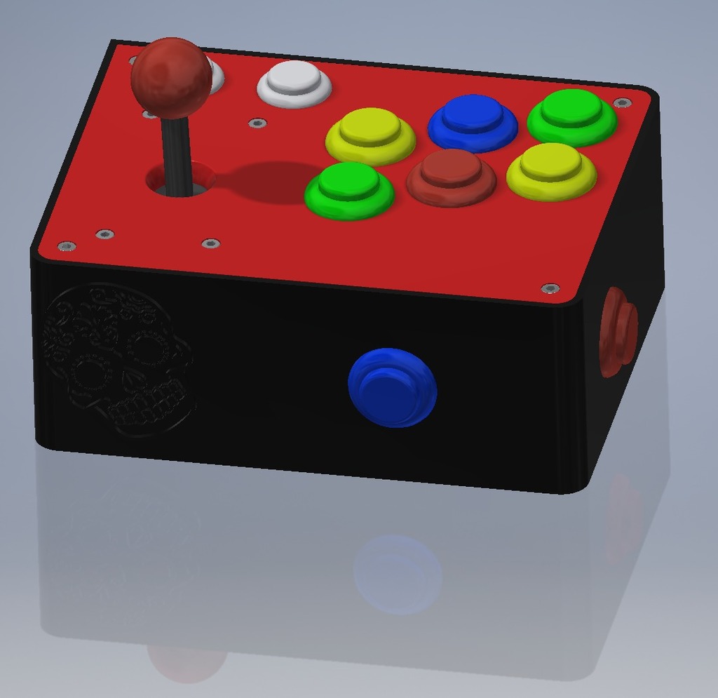 Free 3D file Arcade Joystick for emulation old console・3D printable ...