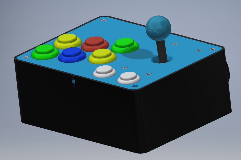 Free 3D file Arcade Joystick for emulation old console・3D printable ...