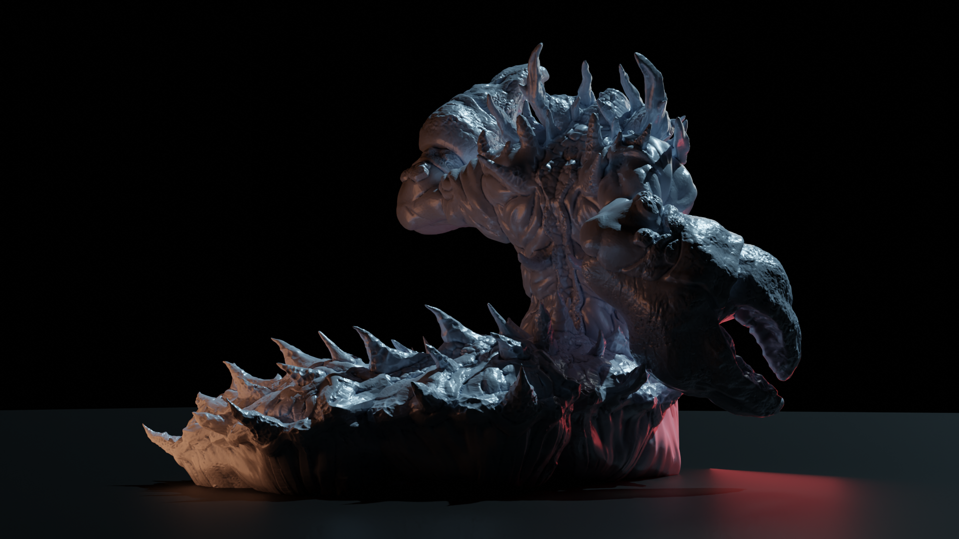3D file Astral Terror - Epic 3D printable miniature (pre-supported ...